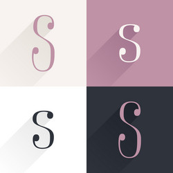 Letter S Serif Vector Images (over 800)