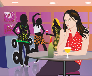 Classy lady Royalty Free Vector Image - VectorStock