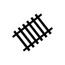 Railway logo Royalty Free Vector Image - VectorStock