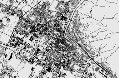 Map city prato italy Royalty Free Vector Image