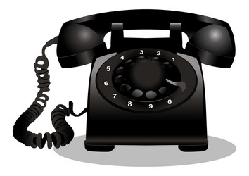 Telephone Royalty Free Vector Image - VectorStock