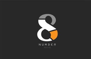 Eighty eight symbol Royalty Free Vector Image - VectorStock