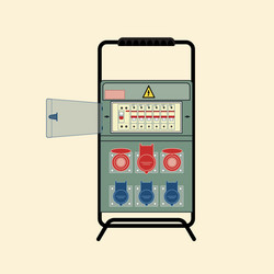 Electrical Switchboard Vector Images (over 600)