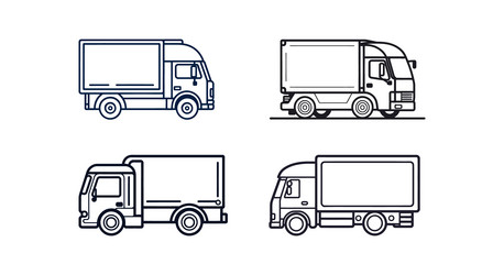 Truck Fleet Icon Vector Images (over 400)