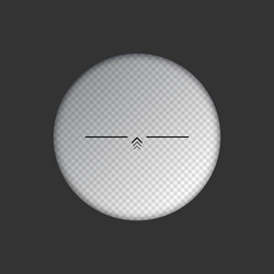 Sniper scope overlay Royalty Free Vector Image