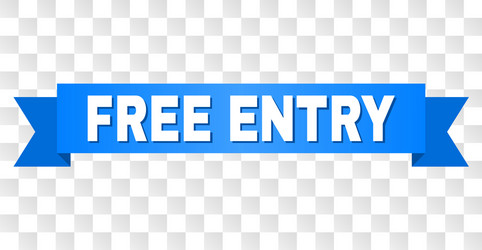 Free entry sticker Royalty Free Vector Image - VectorStock