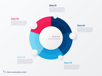 Template empty infographic Royalty Free Vector Image