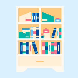 Bookcase Vector Images (over 13,000)