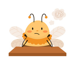 Bee Thinking Vector Images (over 200)