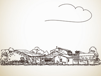 Wooden Village Vector Images (over 14,000)