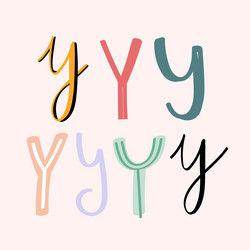 Letter Alphabet Doodle Vector Images (over 13,000)