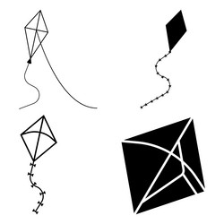 Kite Outline Vector Images (over 2,400)