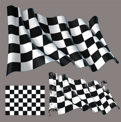 Waving Checkered Flag Vector Images (over 3,500)