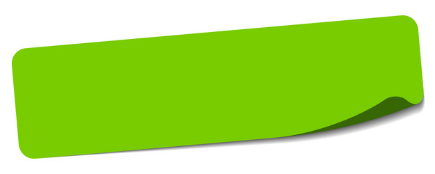 Blank sticker label Royalty Free Vector Image - VectorStock