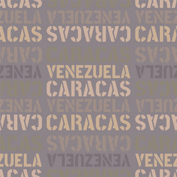 Caracas venezuela seamless pattern Royalty Free Vector Image