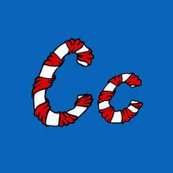 C Red Blue Letter Alphabet Vector Images (over 700)