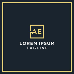 Ae Logo Monogram Vector Images (over 2,200)