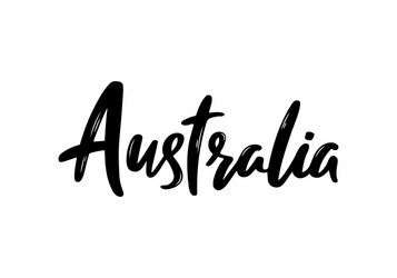 Lettering Australia Calligraphy Vector Images (over 300)