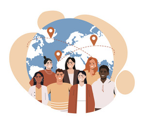 Cartoon Migration Vector Images (over 1,100)