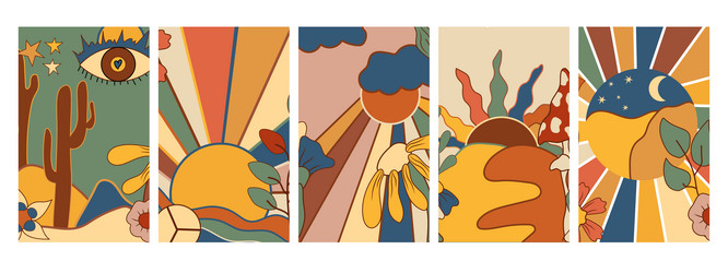 Groovy Moon Vector Images (over 340)