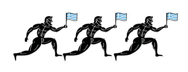 Greek Runner Vector Images (56)