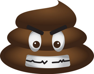 Angry Poo Emoji Vector Images (over 100)
