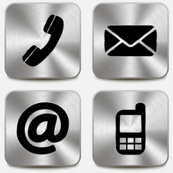 Black Contact Icon Vector Images (over 140,000)