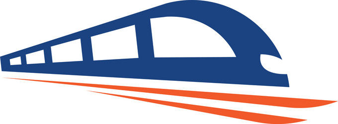 Train logo Royalty Free Vector Image - VectorStock