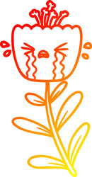 Flower Crying Drawing Vector Images (over 140)