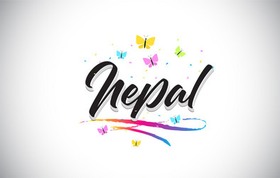 Nepal Lettering Vector Images (over 150)