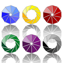 Aperture Blades Vector Images (over 320)