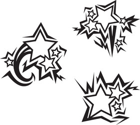 Tribal Star Drawings