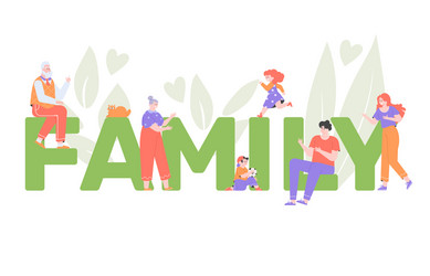 Family Text Vector Images (over 40,000)
