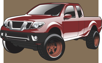 Pedicab transportation model design Royalty Free Vector