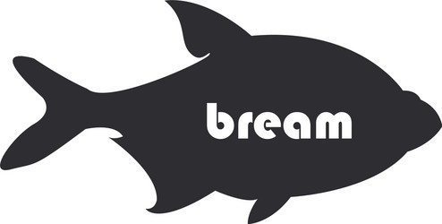 Bream Silhouette Vector Images (over 140)