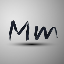 Letter M Script Font Vector Images (over 1,700)