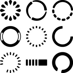 Loading icon Royalty Free Vector Image - VectorStock