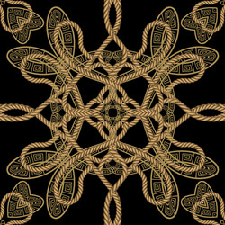 Textured greek seamless pattern tribal ethnic Vector Image