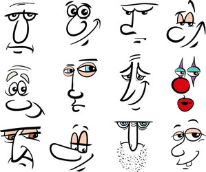 Mischievous guy cartoon Royalty Free Vector Image