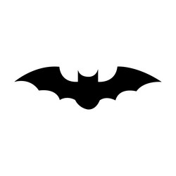 Bat silhouette Royalty Free Vector Image - VectorStock