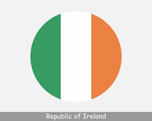 Ireland Flag Round Vector Images (over 770)