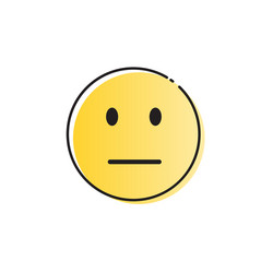 Sad broken face Royalty Free Vector Image - VectorStock