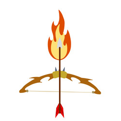 Bow Fire Arrow Vector Images (over 1,800)