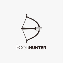 Food arrow logo Royalty Free Vector Image - VectorStock