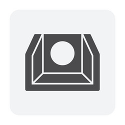 Precast concrete product icon Royalty Free Vector Image