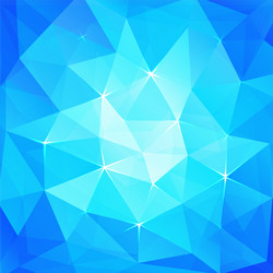 Abstract ice triangles background Royalty Free Vector Image
