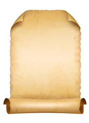 Old map scroll pirate antique treasure map Vector Image