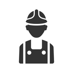 Constructor worker icon Royalty Free Vector Image