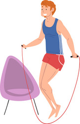 Skipping Cartoon Person Vector Images (over 450)