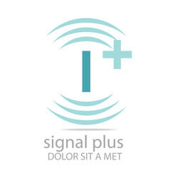 P brush stroke letter logo design black paint Vector Image